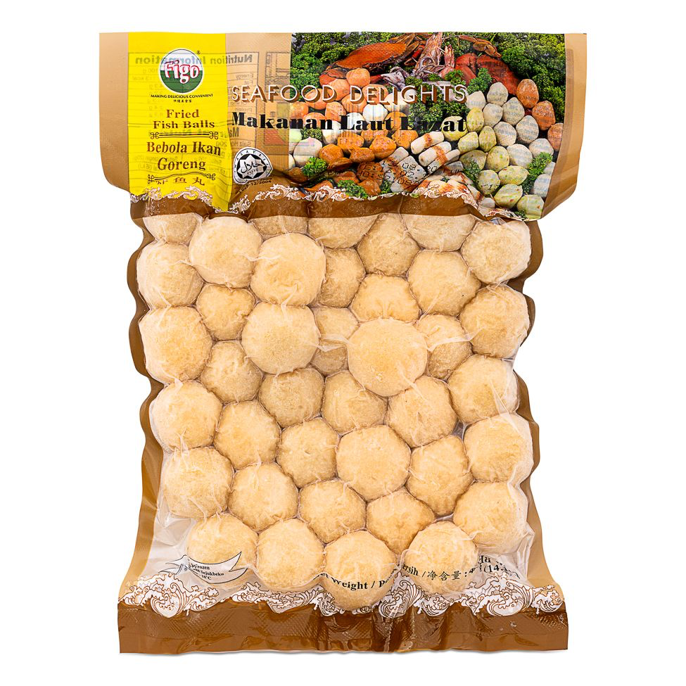 Figo Fried Fish Balls 400g Figo 炸魚丸 – Hekede - Asian Mart & Cafe