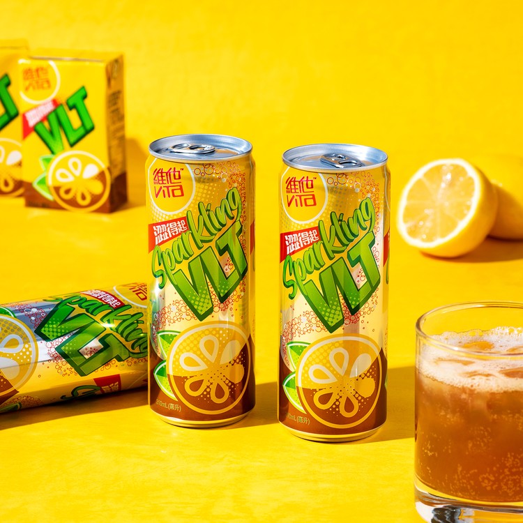 Vita Sparkling Lemon Tea 310ml (6 Pack) *** 維他有氣檸檬茶6包裝 – Hekede - Asian Mart & Cafe