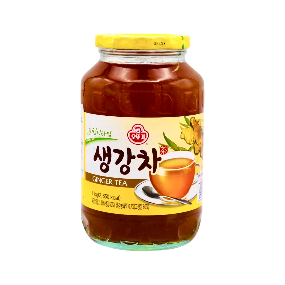 Ottogi Honey Ginger Tea 1kg 不倒翁蜂蜜生薑茶 – Hekede - Asian Mart & Cafe