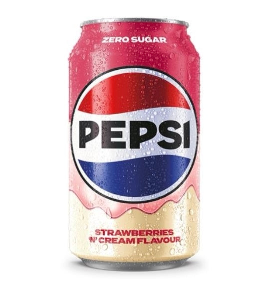 Pepsi Strawberry & Cream Soda 330ml *** – Hekede - Asian Mart & Cafe